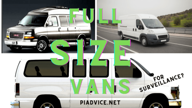 Surveillance Vehicles For Private Investigators: Ratings And Considerations